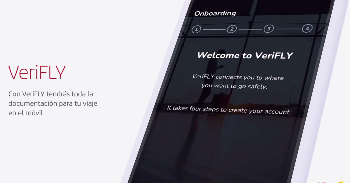 Iberia prueba su app VeriFLY en sus vuelos a los Estados Unidos