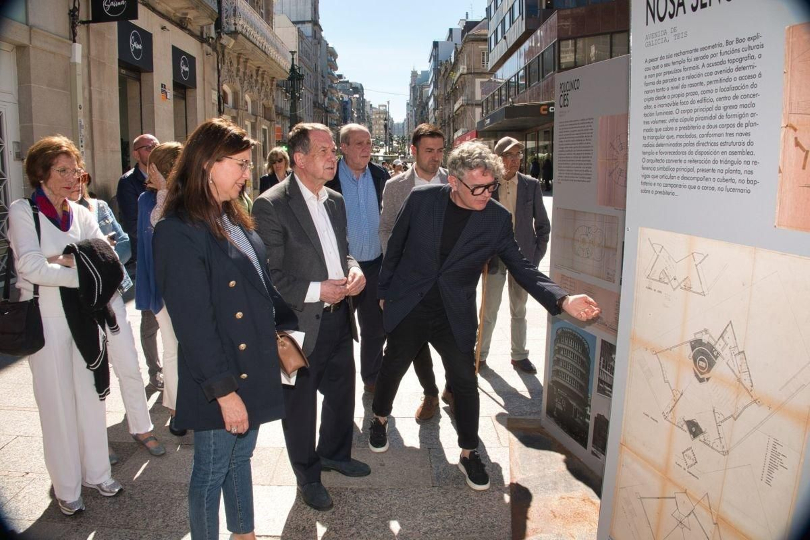 La arquitectura de Vigo se expone en Príncipe
