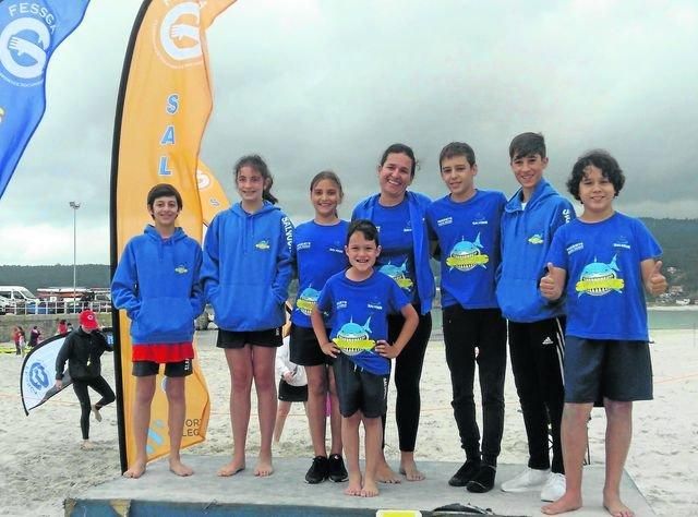 Plazas de finalista pero sin medalla para el Salvour