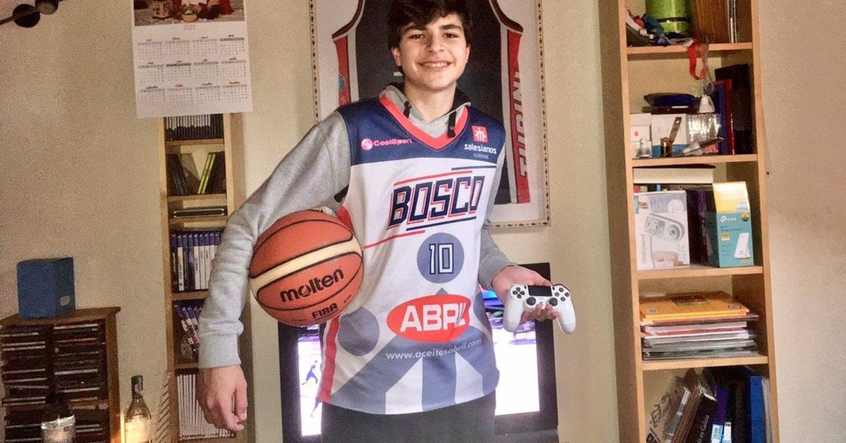 Isaac Vázquez y el Bosco, campeones gallegos de NBA 2K21