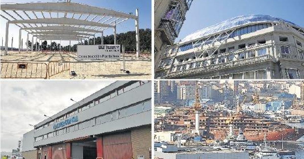 Las grandes empresas de Vigo se refuerzan y logran más crecimiento