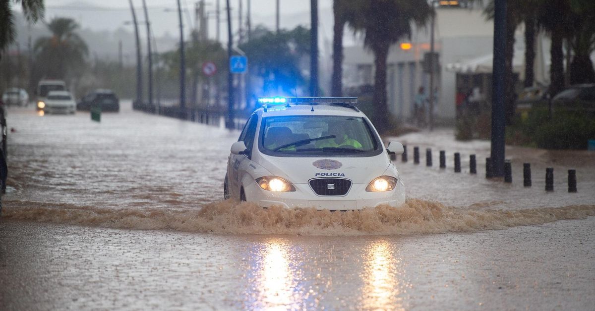 Alerta naranja en Ibiza y Formentera: la UME refuerza la isla tras ...