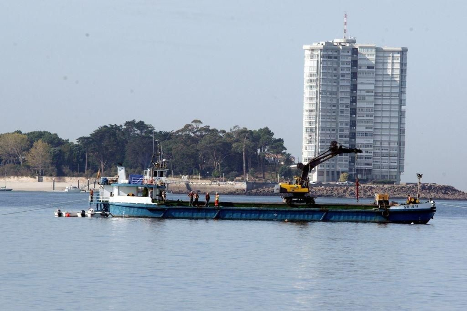 Avanza la instalación del emisario