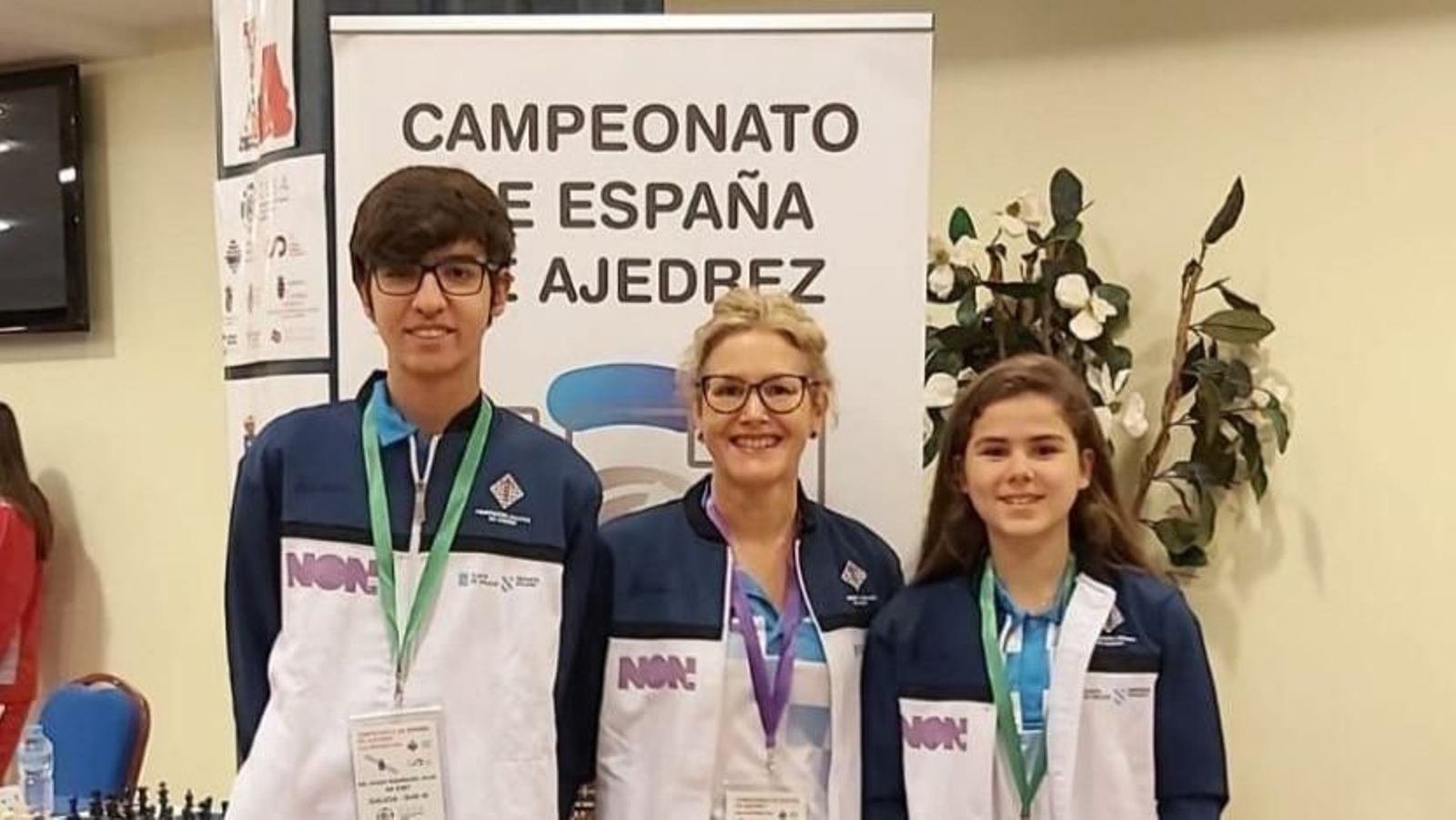 Xulio del Prado y Alba Pérez colideran el Nacional de ajedrez en Granada