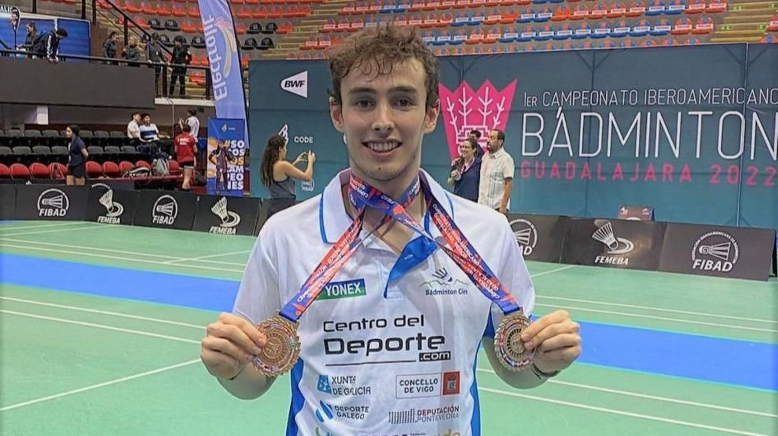 Oro y plata para Jacobo Fernández en México