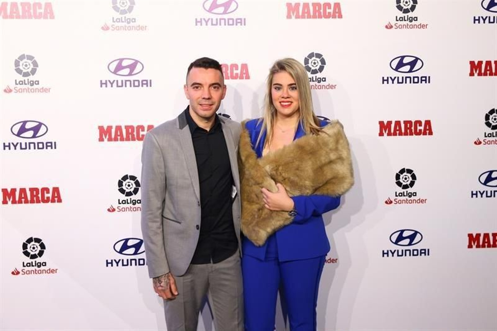 Iago Aspas entre los galardonados en los Premios Marca de fútbol