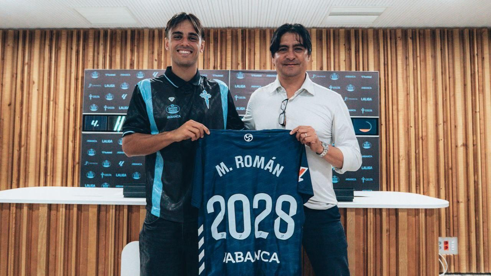 Román: “Desde que llegué al Celta, mejoré mucho”