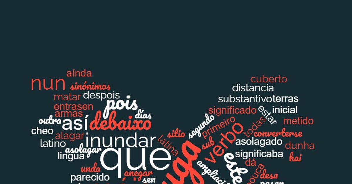 A bolboretiña do día | Inundar, asolagar e anegar