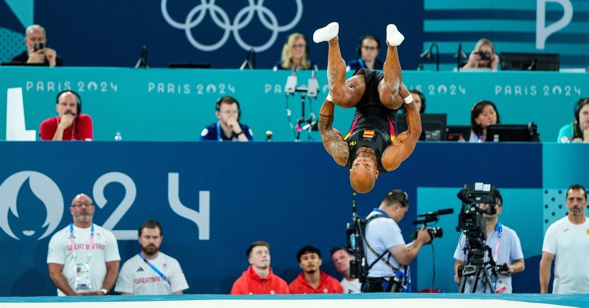 Ray Zapata finaliza séptimo en la final de suelo de la gimnasia ...