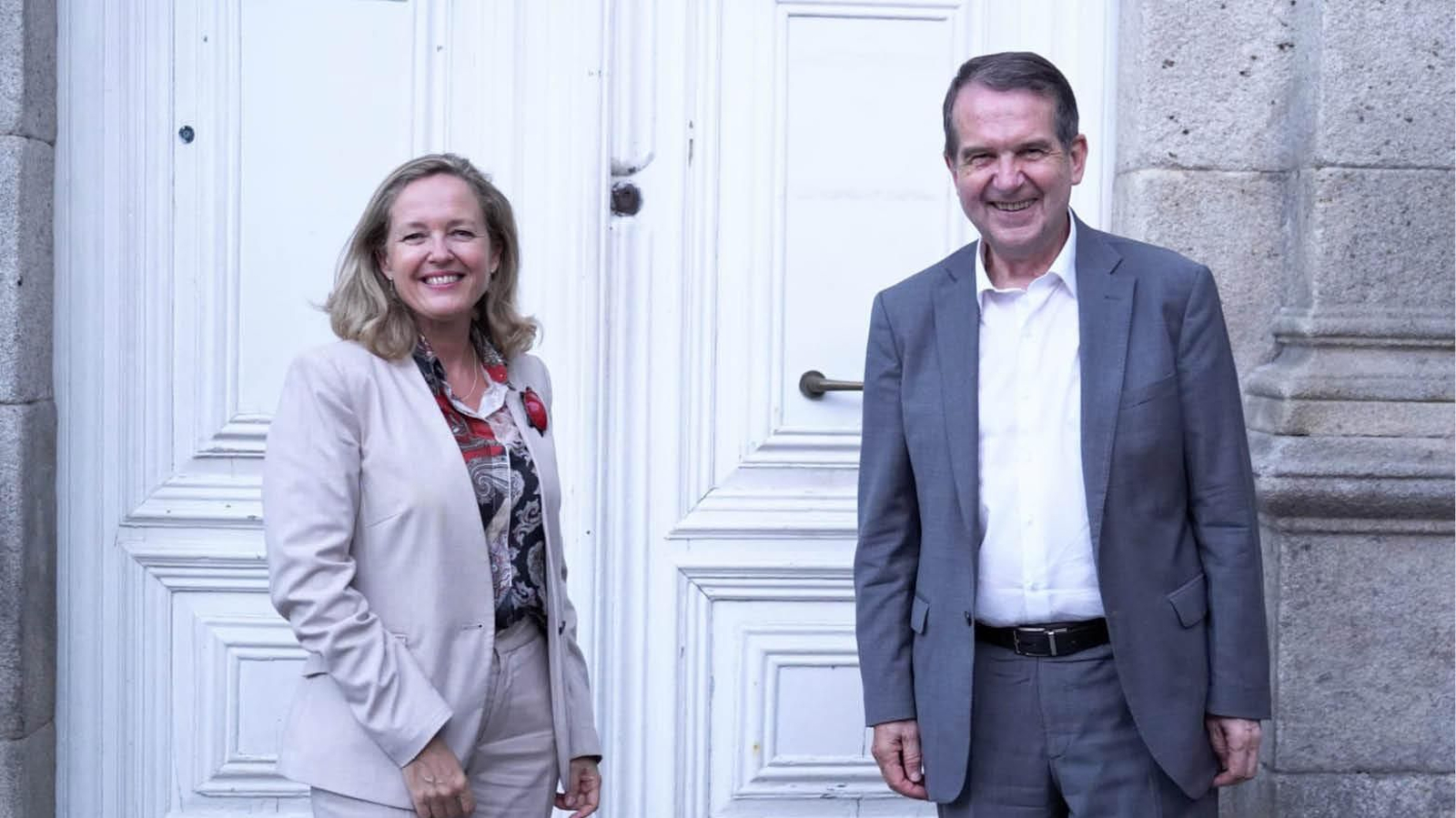 Nadia Calviño visita Vigo, con parada en el Ifevi, Stellantis y el Campus