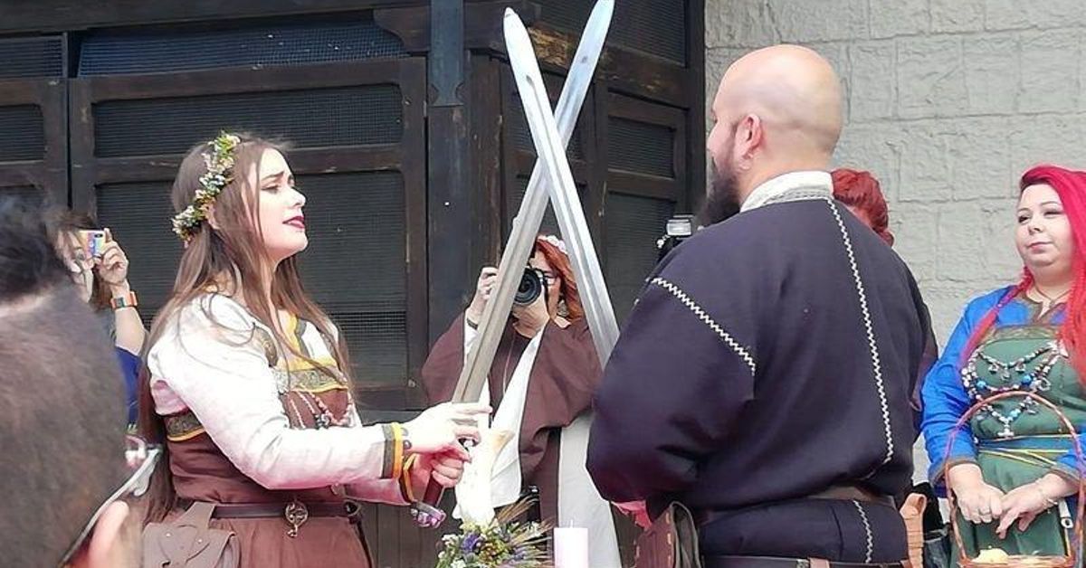 La ourensana Alexia se casó con Thor de invitado