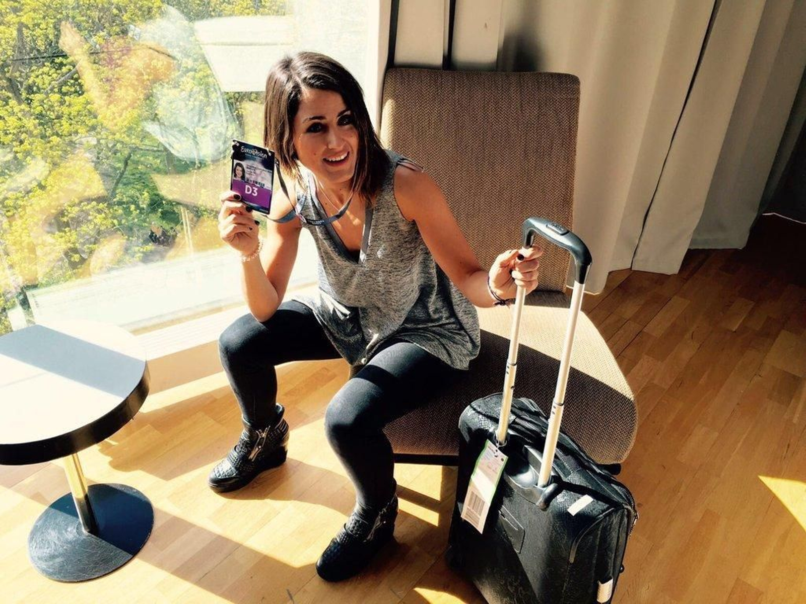 Barei comienza su aventura e inicia el viaje hacia el festival de ...