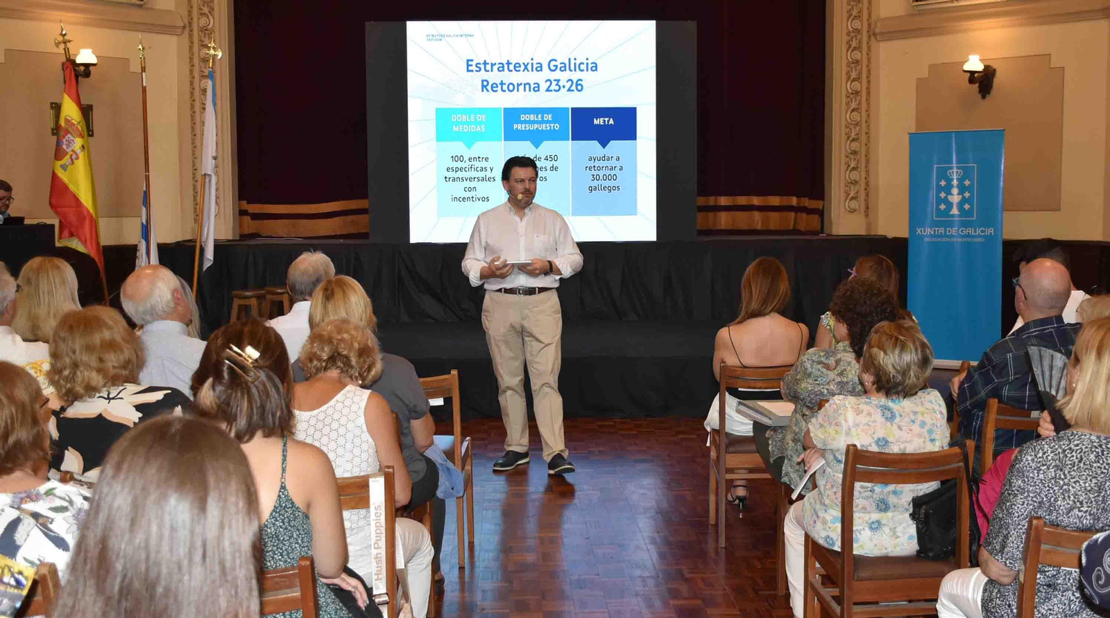 Emigración lleva a Uruguay la campaña de presentación de la nueva ...