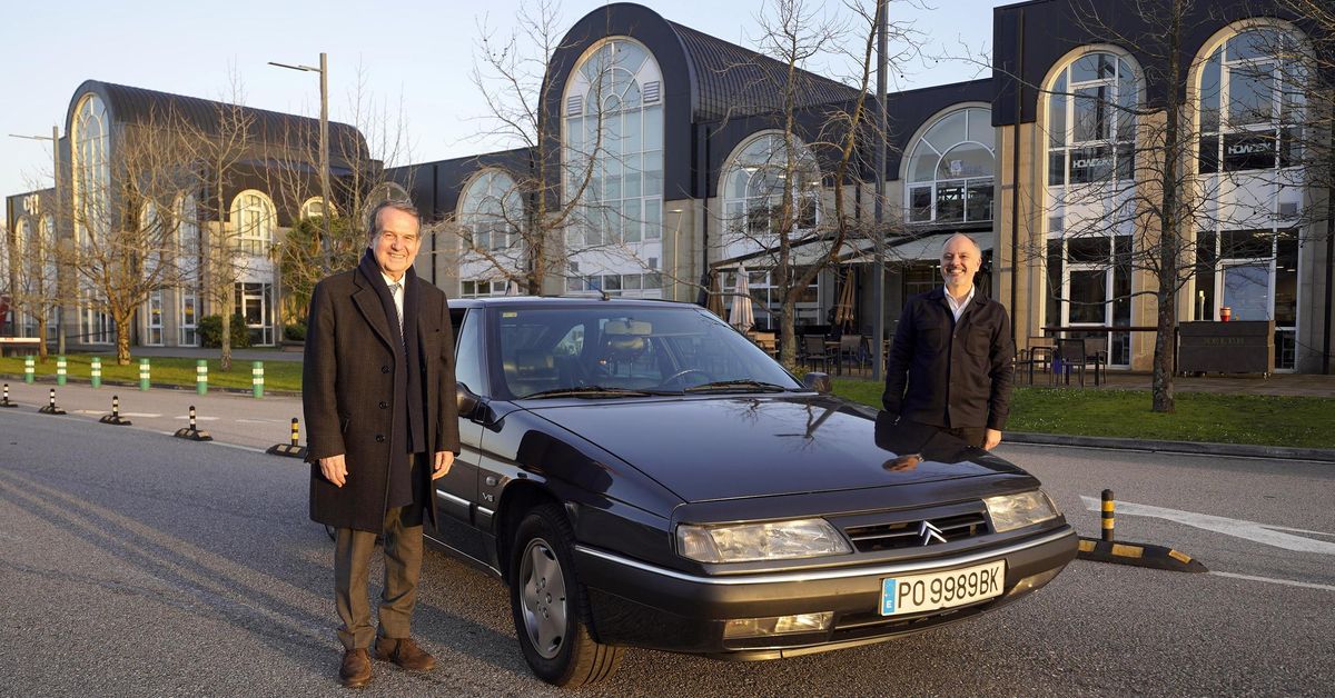 El primer coche oficial de Zona Franca, en el Salón del Automóvil