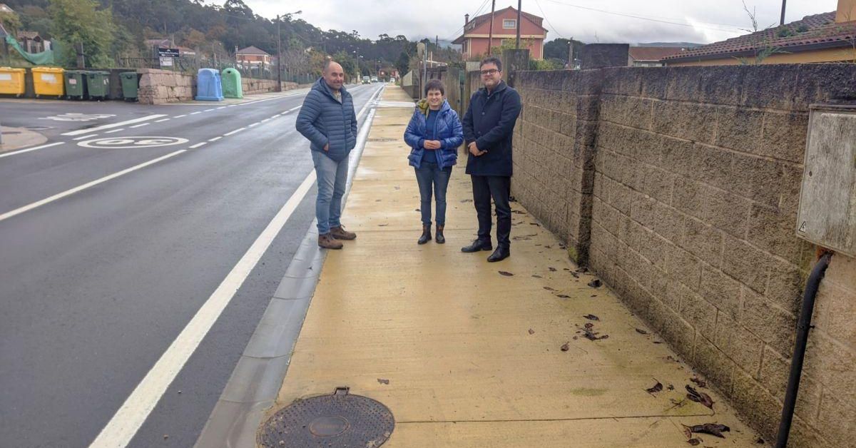 Avanzan las obras en la vía de Tabagón-Goián