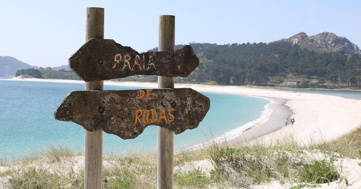La playa Rodas de las Islas Cíes, entre las mejores de España