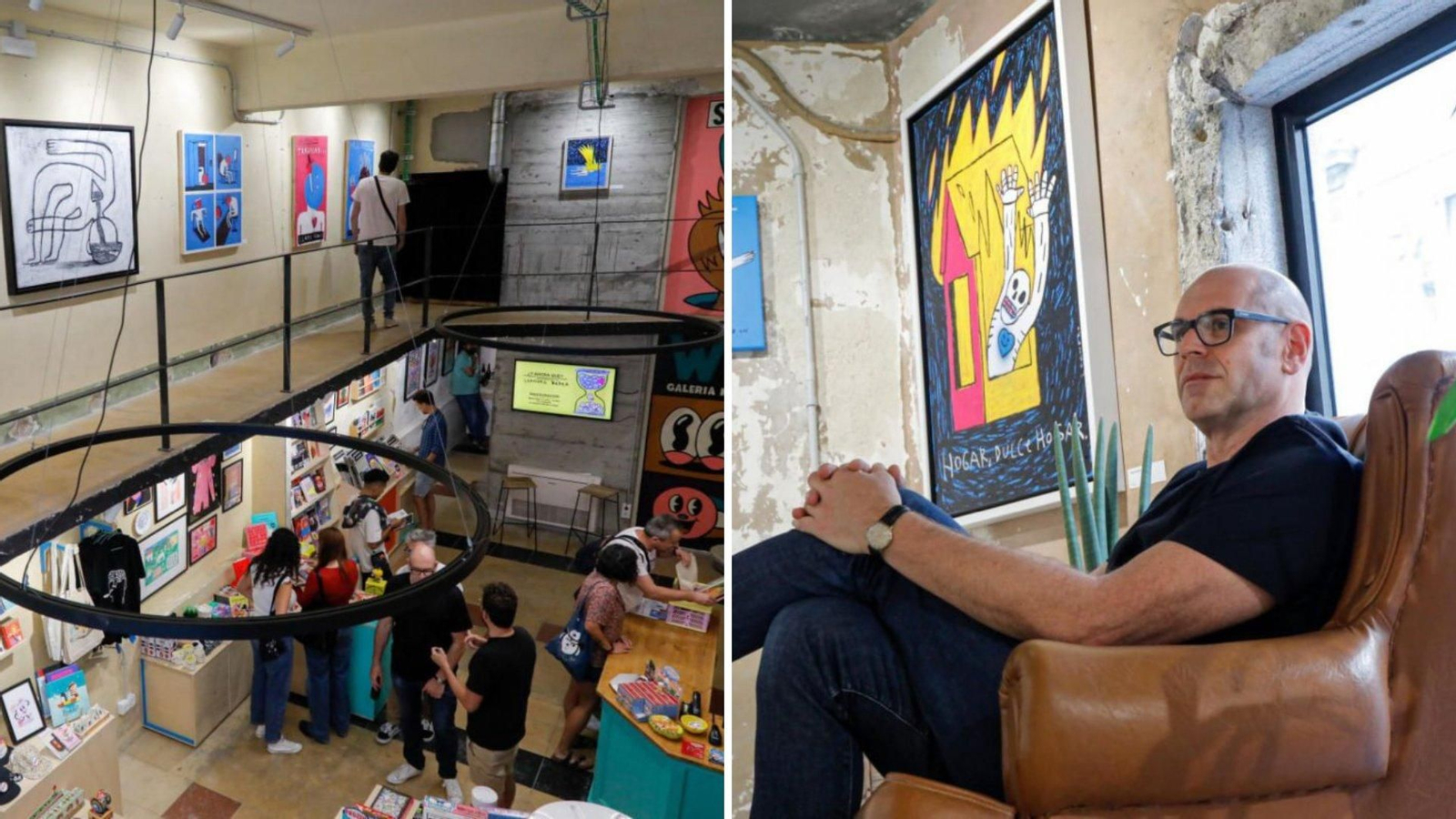 Arte proletario con Leandro Barea en Vigo