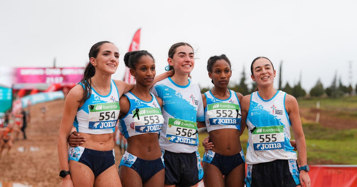 Asheber y Sierpes, entre los diez primeros sub-20 del Nacional de cross