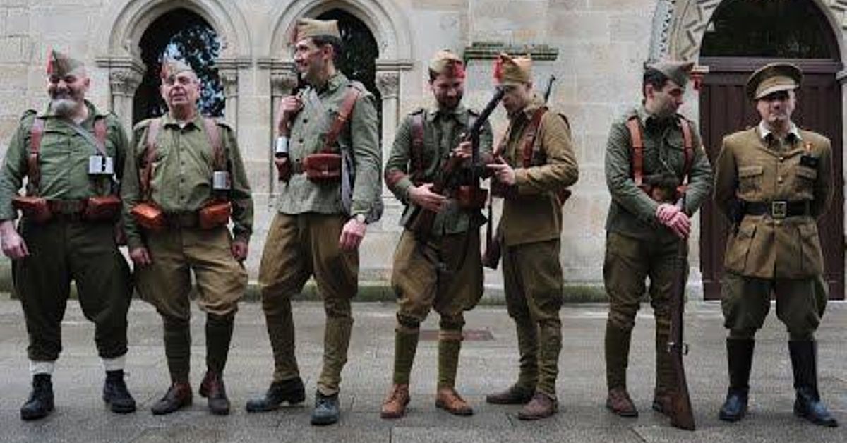 Revive el Regimiento Zamora 8 en Ourense por un día