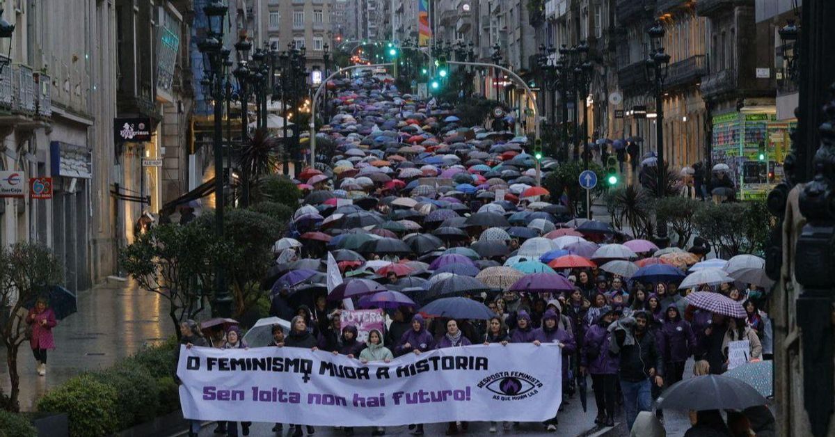 “Igualdad, libertad y dignidad”: multitudinario grito violeta en la ...