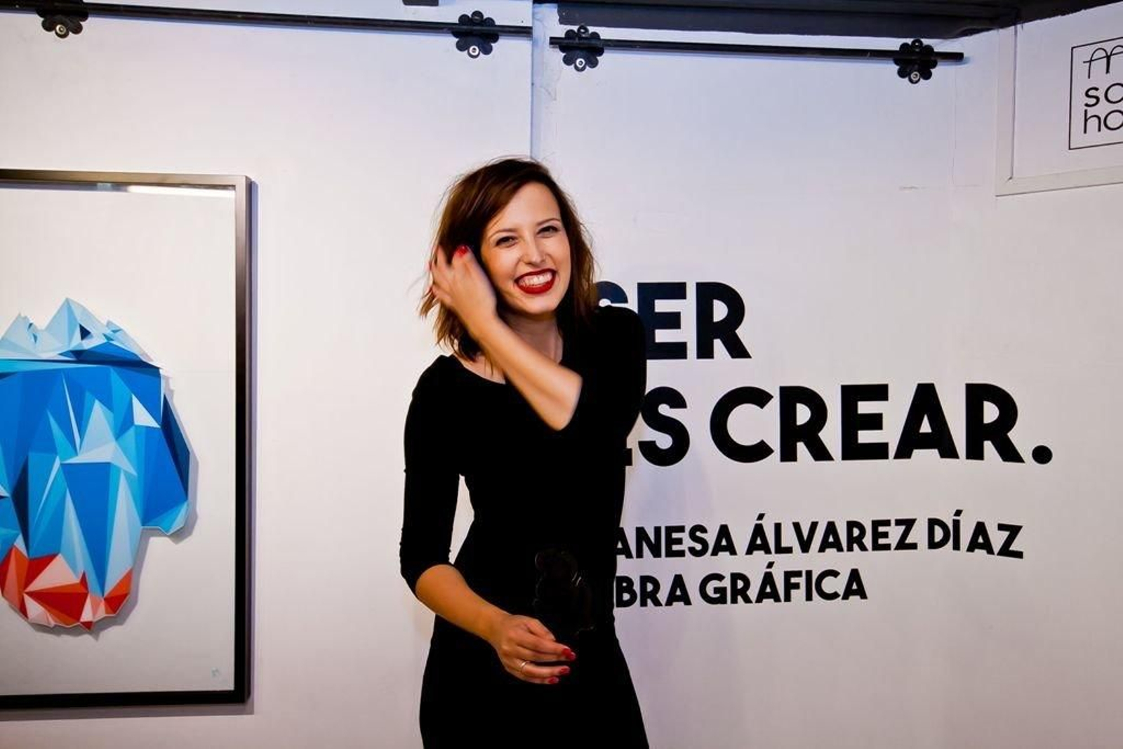 Fusión de arte y creación de Vanesa Álvarez expuesta en el Soho