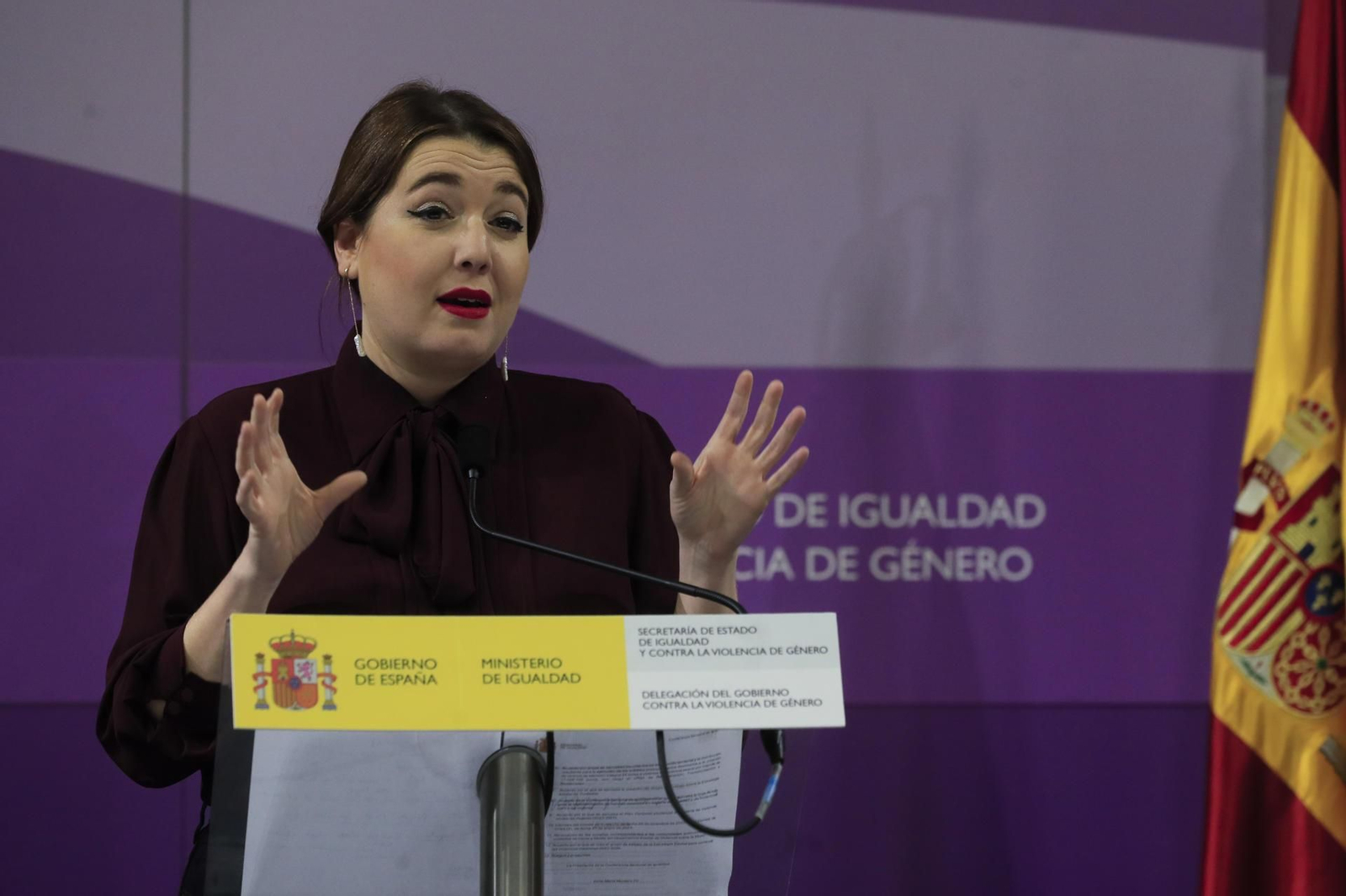 La secretaria de Igualdad: "Es escandaloso que el 75% de las chicas ...