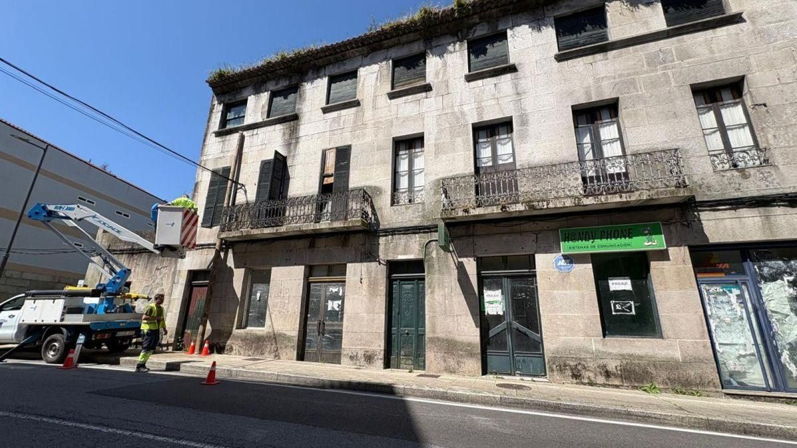 El auge de la construcción llena las arcas de Moaña