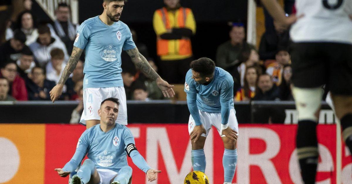El Celta logra en Valencia un punto que sabe a poco