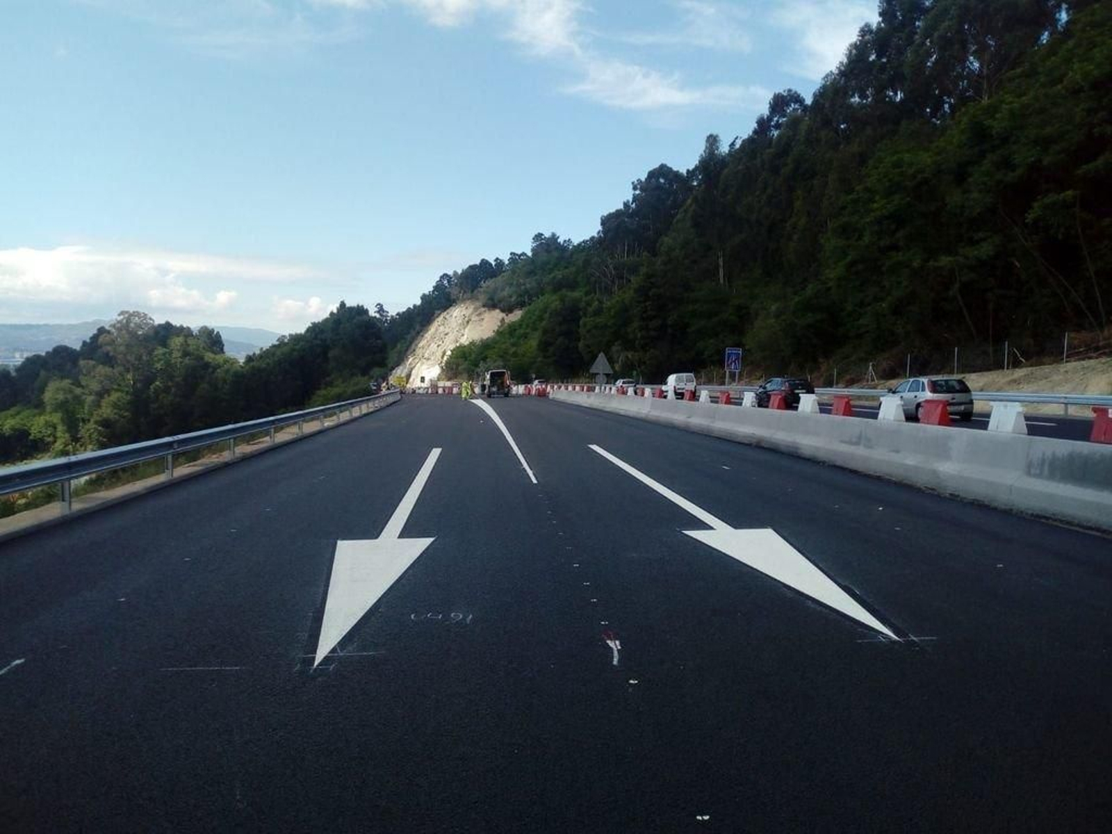 La autovía del Morrazo, lista para abrir el último tramo