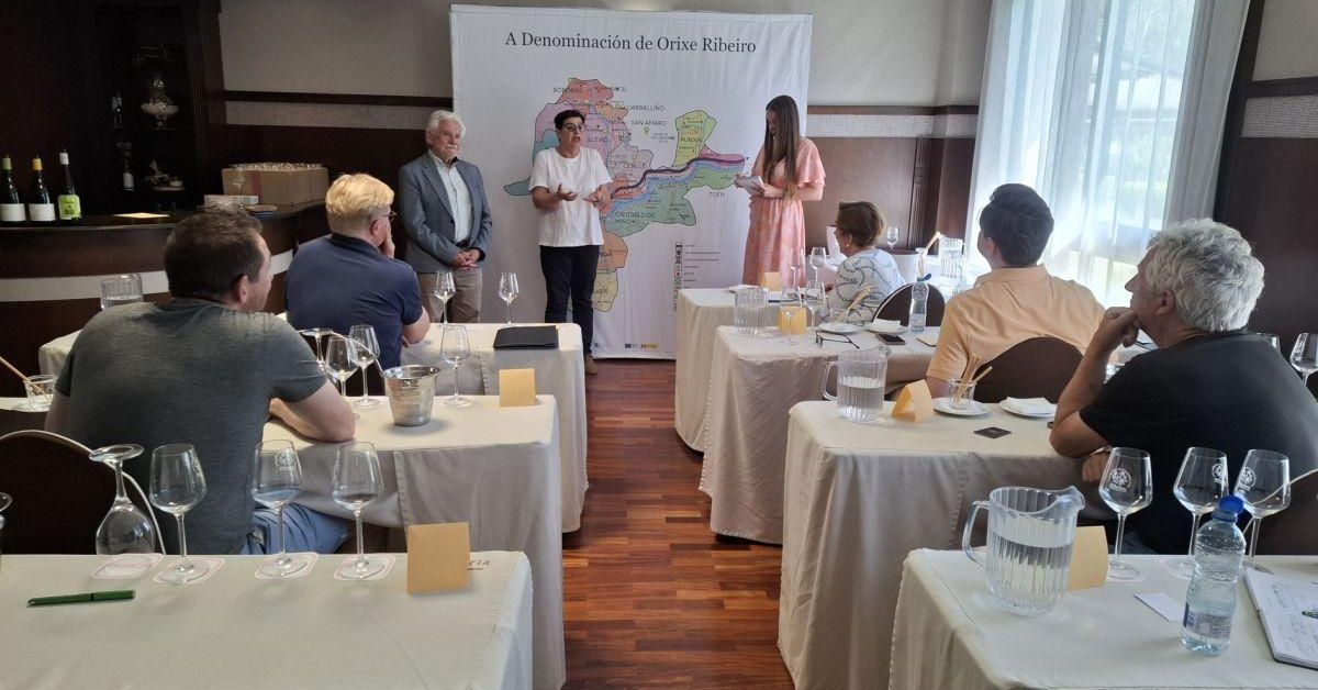 Importadores europeos catan los vinos de la D.O. de O Ribeiro