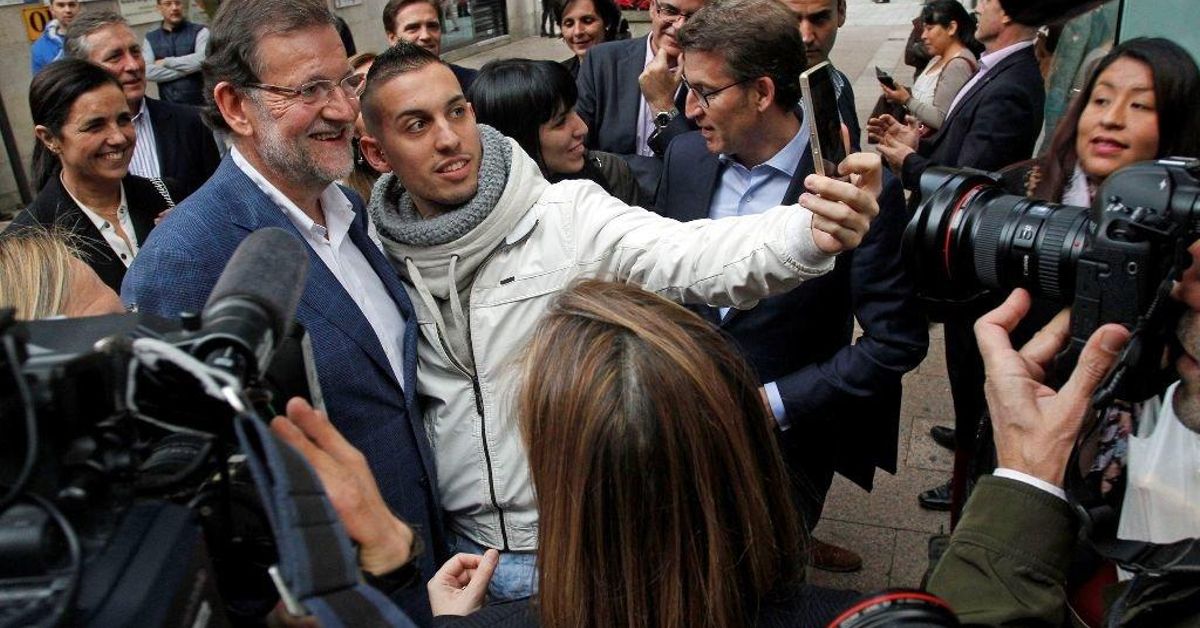 “Ánimo señor Mariano, ya te queda poco, el 20 te vas”