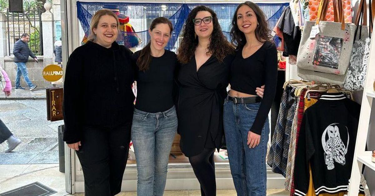 Lora, Elena, Elena y Ana, emprendedoras en Ourense: “Nos gustaría no ...