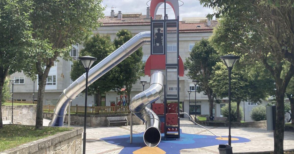 Nigrán estrena la torre de juego más alta de la comarca