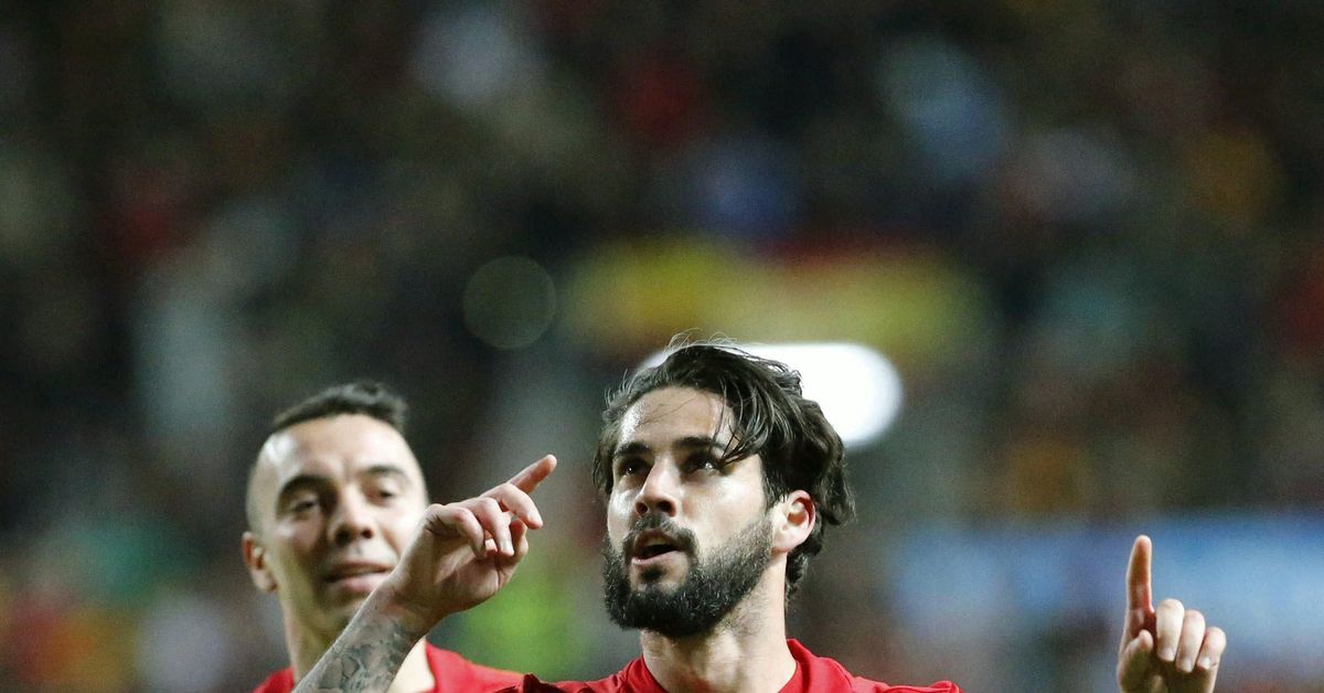 Debut oficial de Aspas