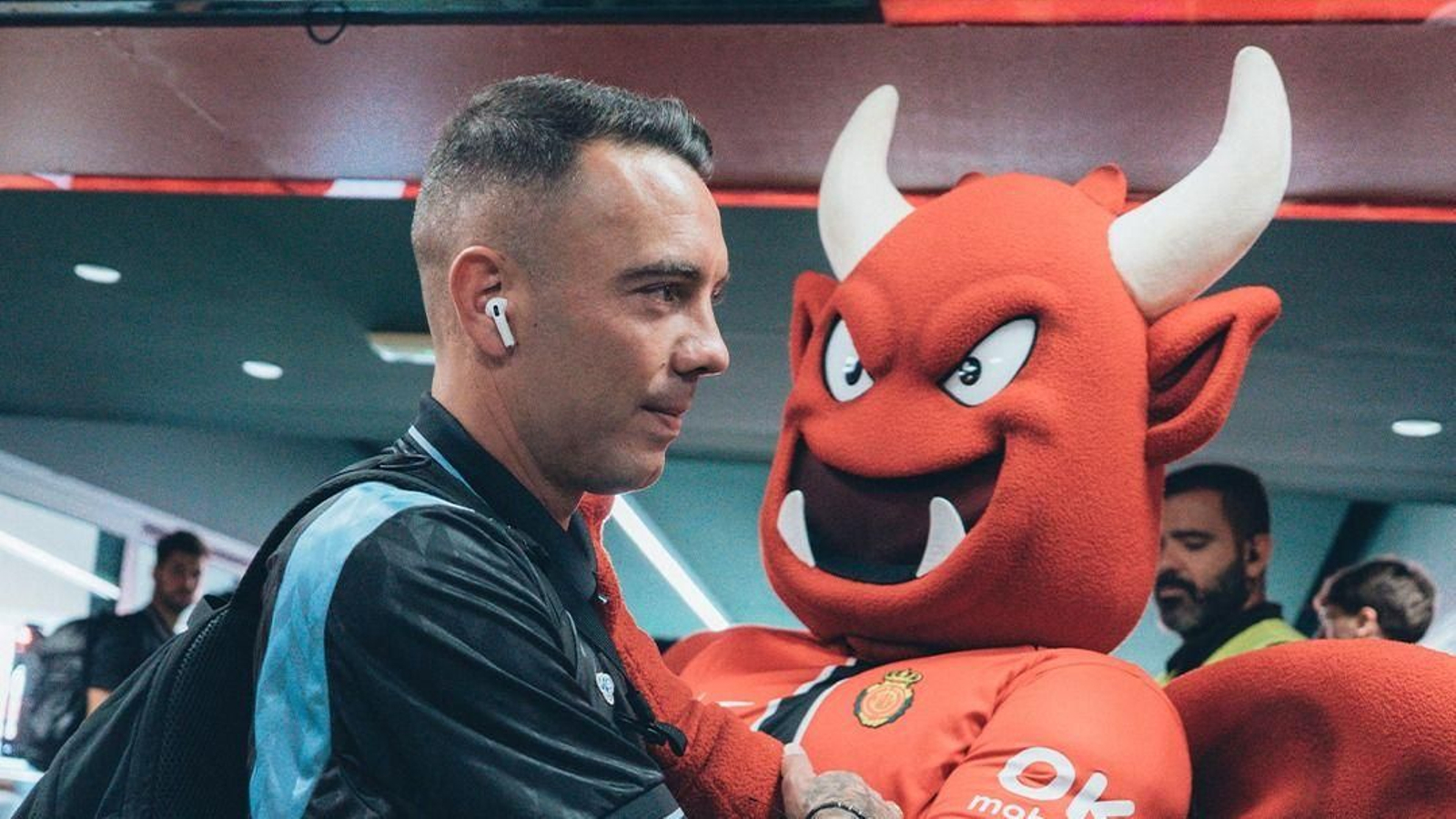 Iago Aspas: “Tivemos a vitoria na man pero tensión, para nada”