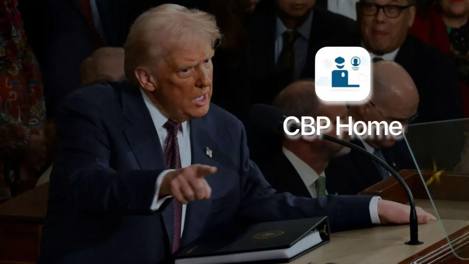 Trump lanza la aplicación CBP Home, para que migrantes irregulares ...