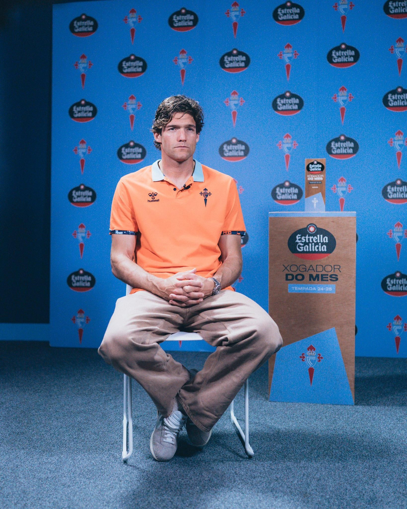Marcos Alonso, MVP de marzo: “El equipo crece y es lo importante”