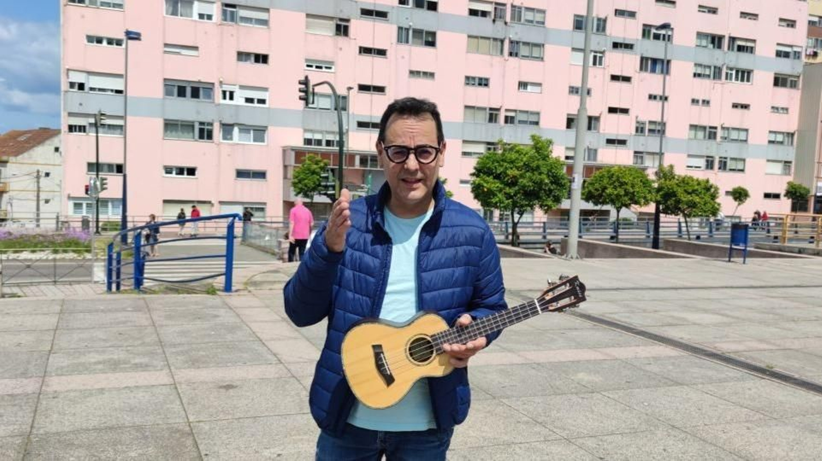 O vigués Samuel Soto pon música a Fernández del Riego