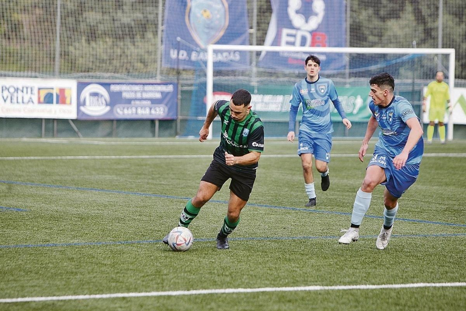 Adrián Veloso, atacante del Allariz: “Tivemos a fortuna cara o gol que ...