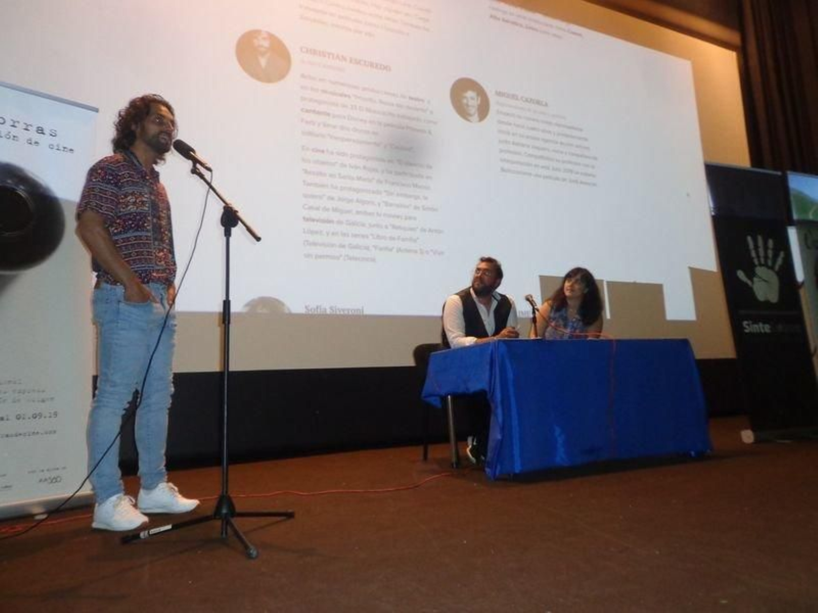 Christian Escuredo avaló el concurso de cortos express