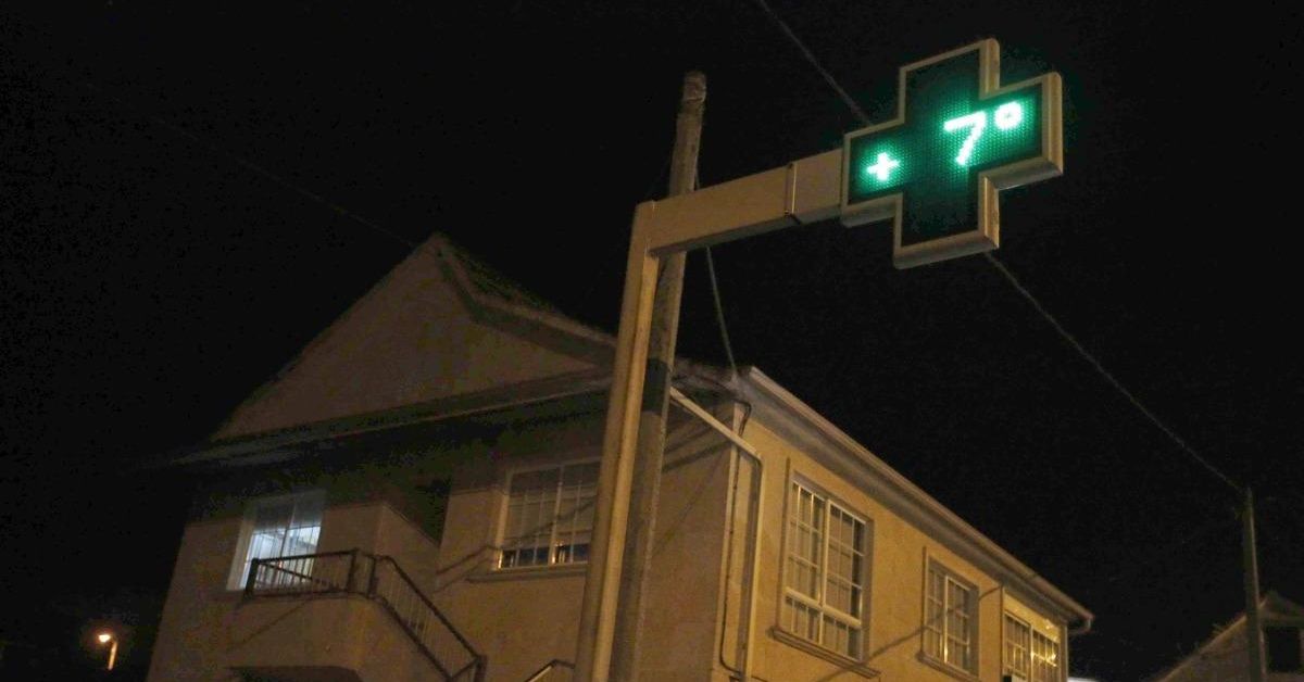 Llega el invierno tardío y marca la mínima en más de un año