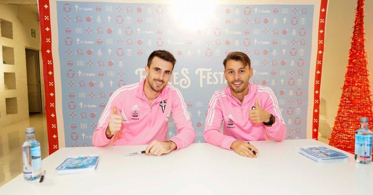 Firmas de Kevin e Iván Villar