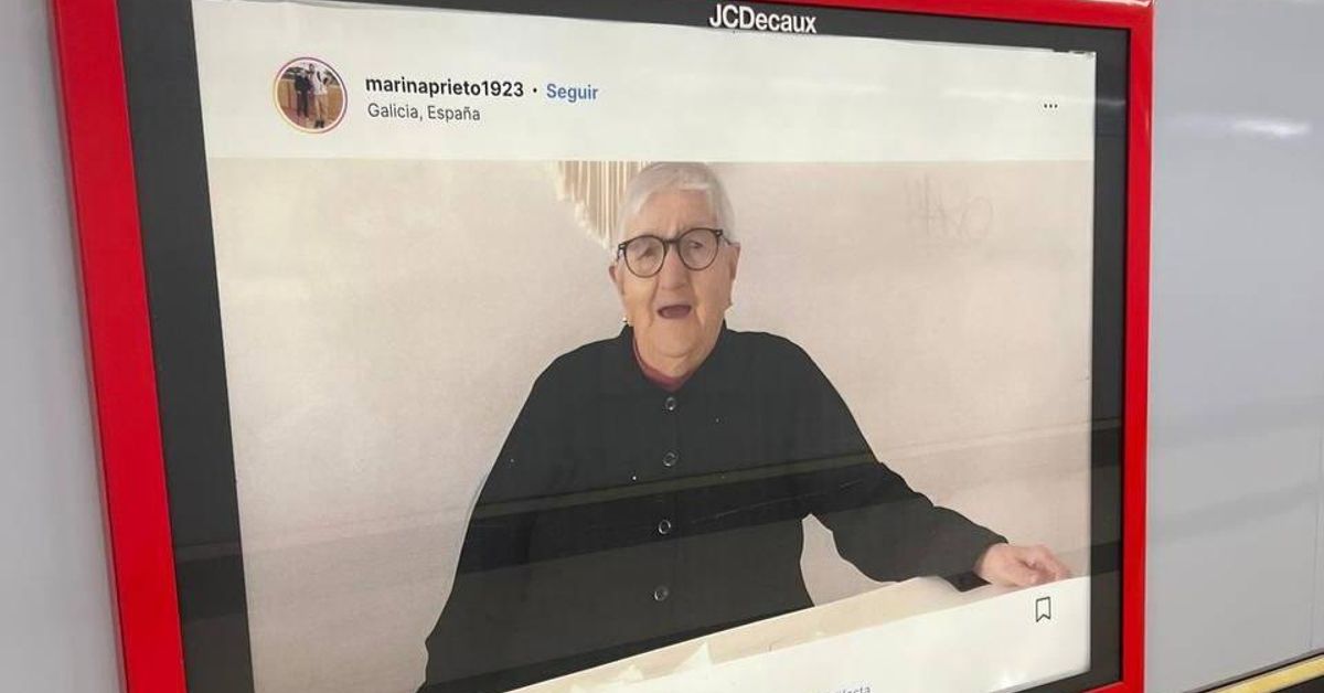 La mujer gallega que inunda el metro de Madrid: ¿quién es Marina Prieto?