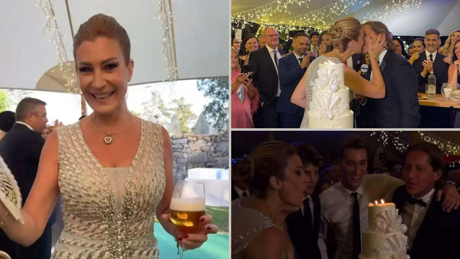 Míchel Salgado y Malula Sanz celebran por todo lo alto sus bodas de ...