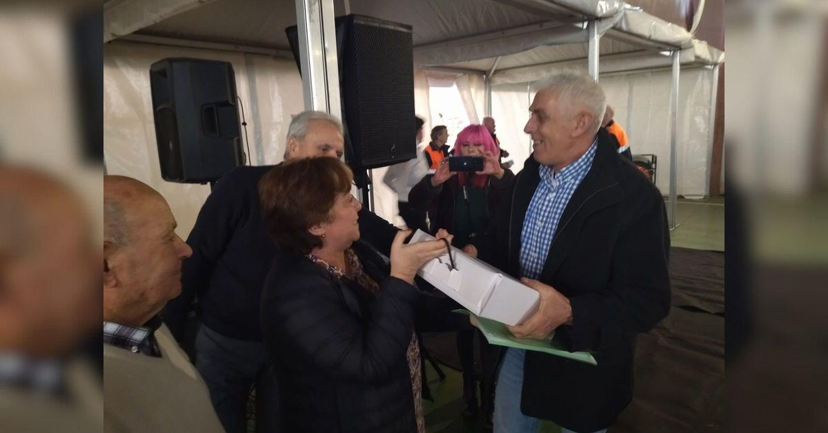 La Festa da Freba de Petín homenajeó al voluntariado de los fuegos