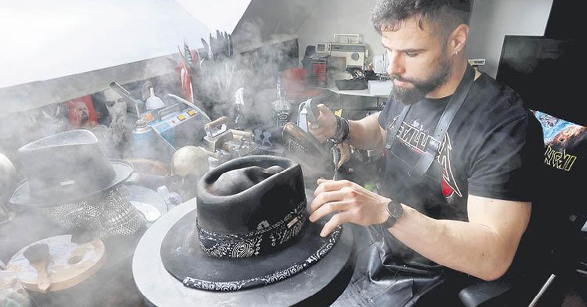 Marcos Souto, de futbolista a sombrerero de los “rockeros”